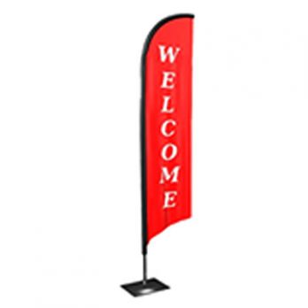 Highest Quality Wind Feather Flag Printing At Low Price