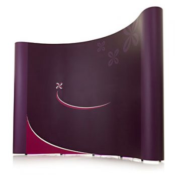 Perfect Curved Pop UP Display Stand For Trade Show - GogoAds